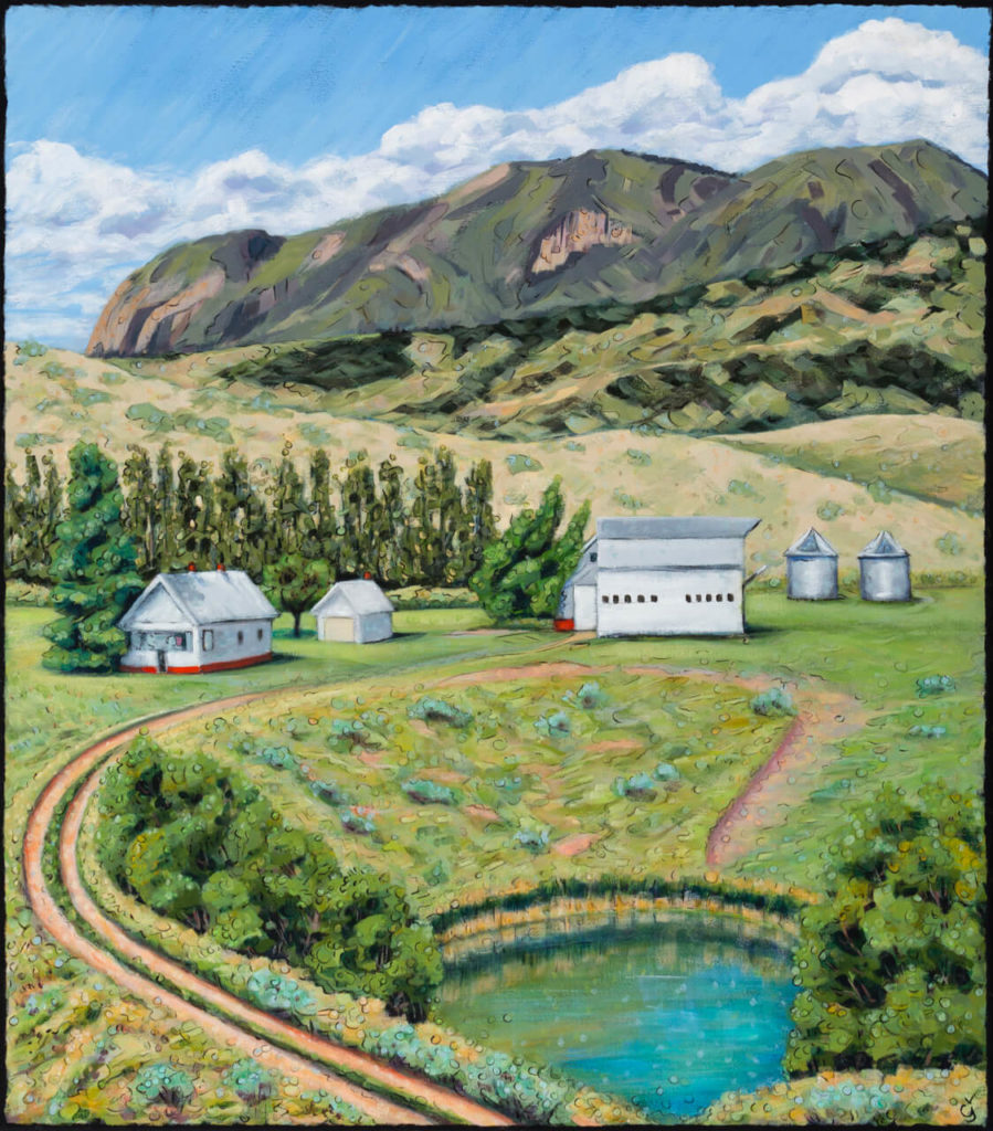 Selbe Ranch – art by Carol Jean | Steamboat Springs Contemporary Art